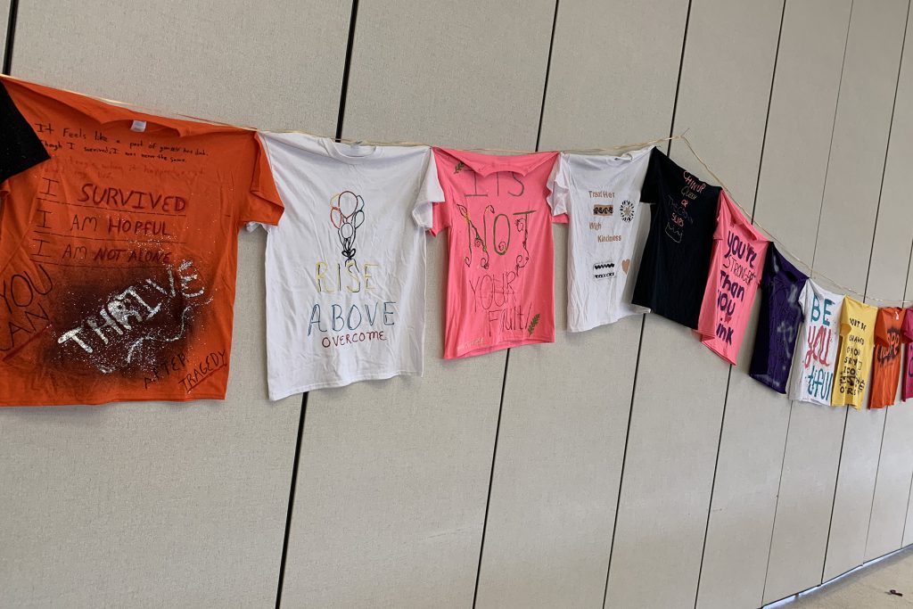 Clothesline project helps raise awareness - TCC News