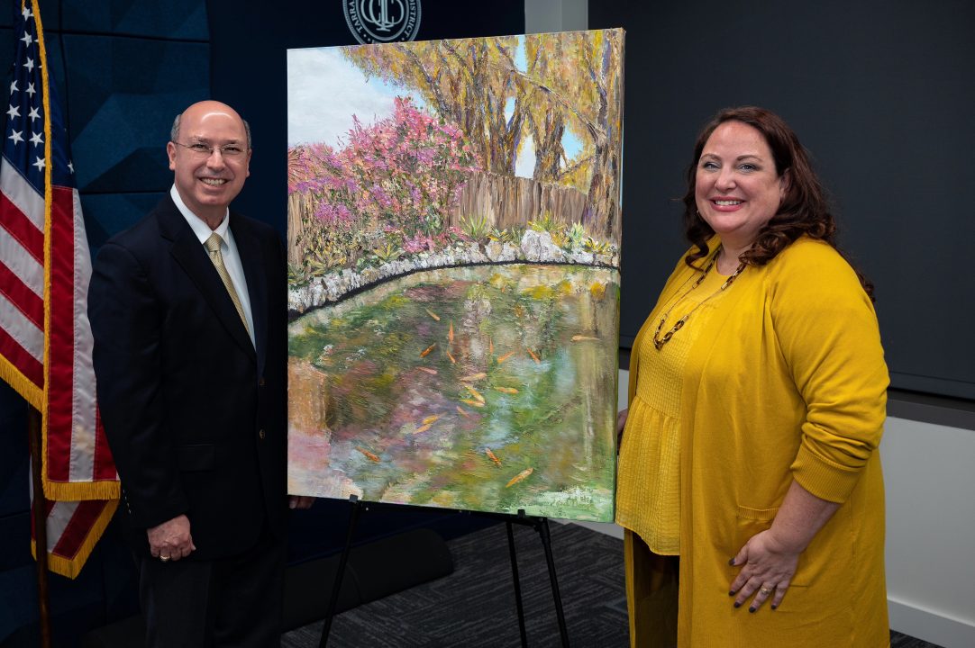 Board of Trustee meeting, November 2022. Donation of a painting by Fred ...